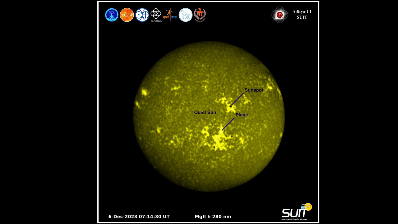 India’s spacecraft Aditya took rare picture of the Sun - South Asia Journal